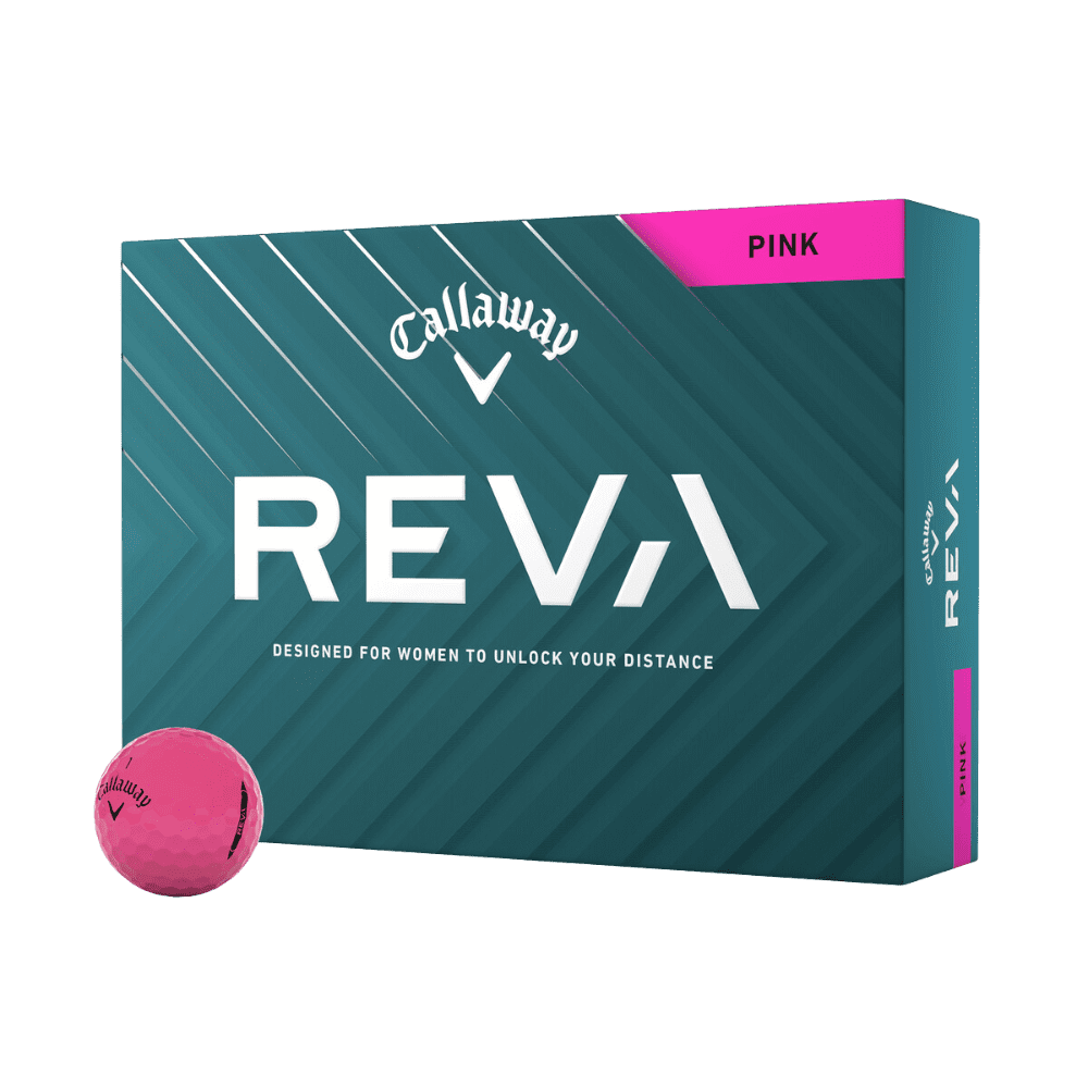 Callaway REVA Pink Golf Balls | LEONIAN